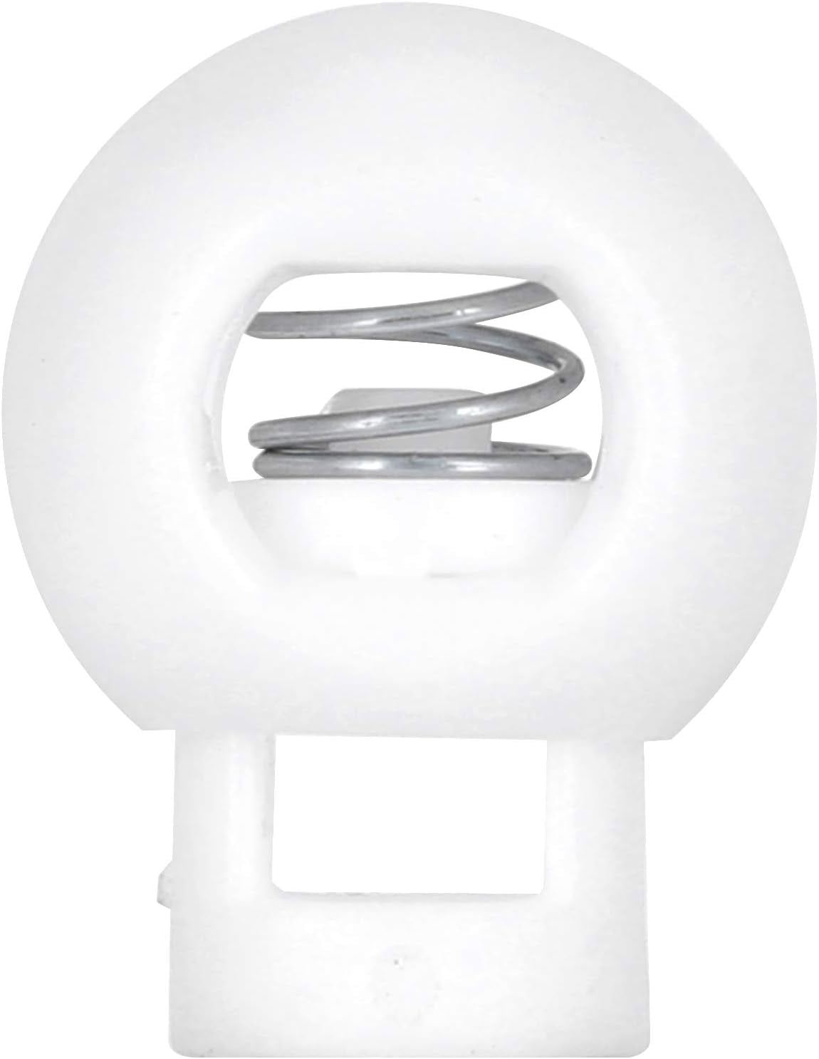 300Pcs Cord Locks End Spring Stop Toggle Stoppers Plastic Spring ...