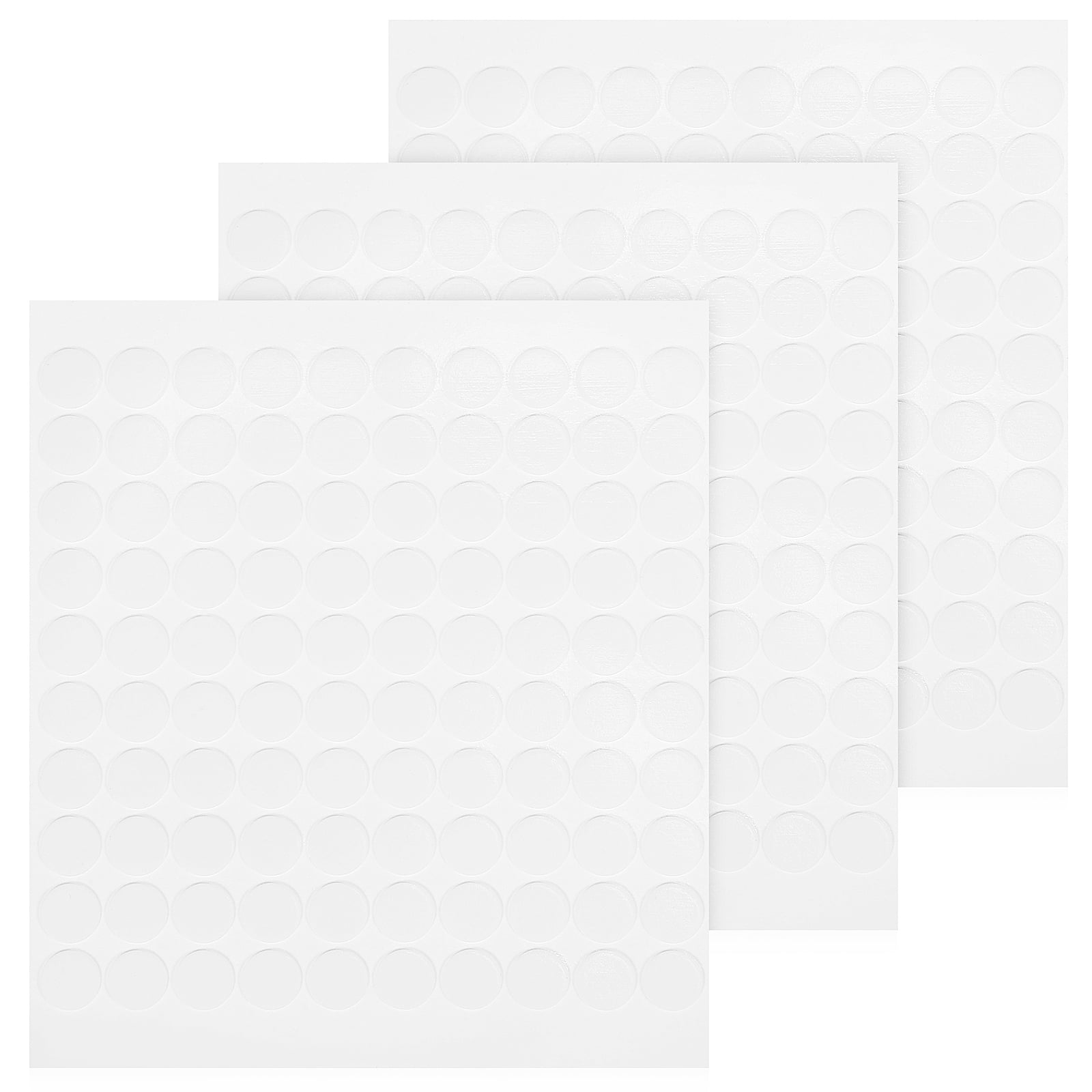 300Pcs Double-Sided Adhesive Dots Transparent Round No Marks Waterproof ...