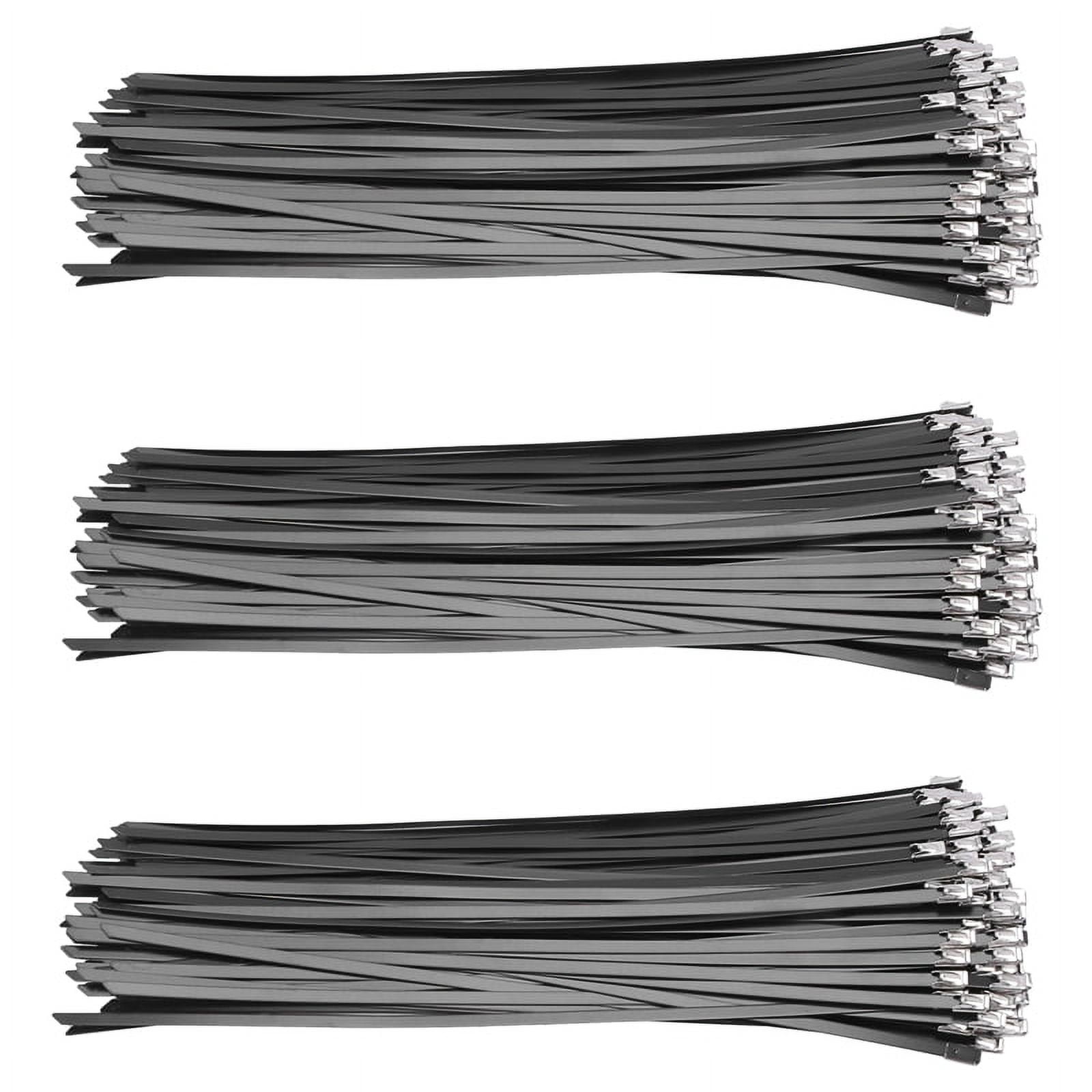 300Pcs/Lot,4.6mmx300mm Pvc Plastic Coated Ss304 Stainless Steel Cable ...