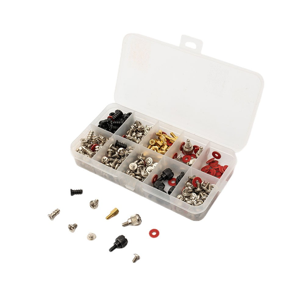 300Pcs PC Computer Screws Standoffs Set Kit for Hard Drive Motherboard ...