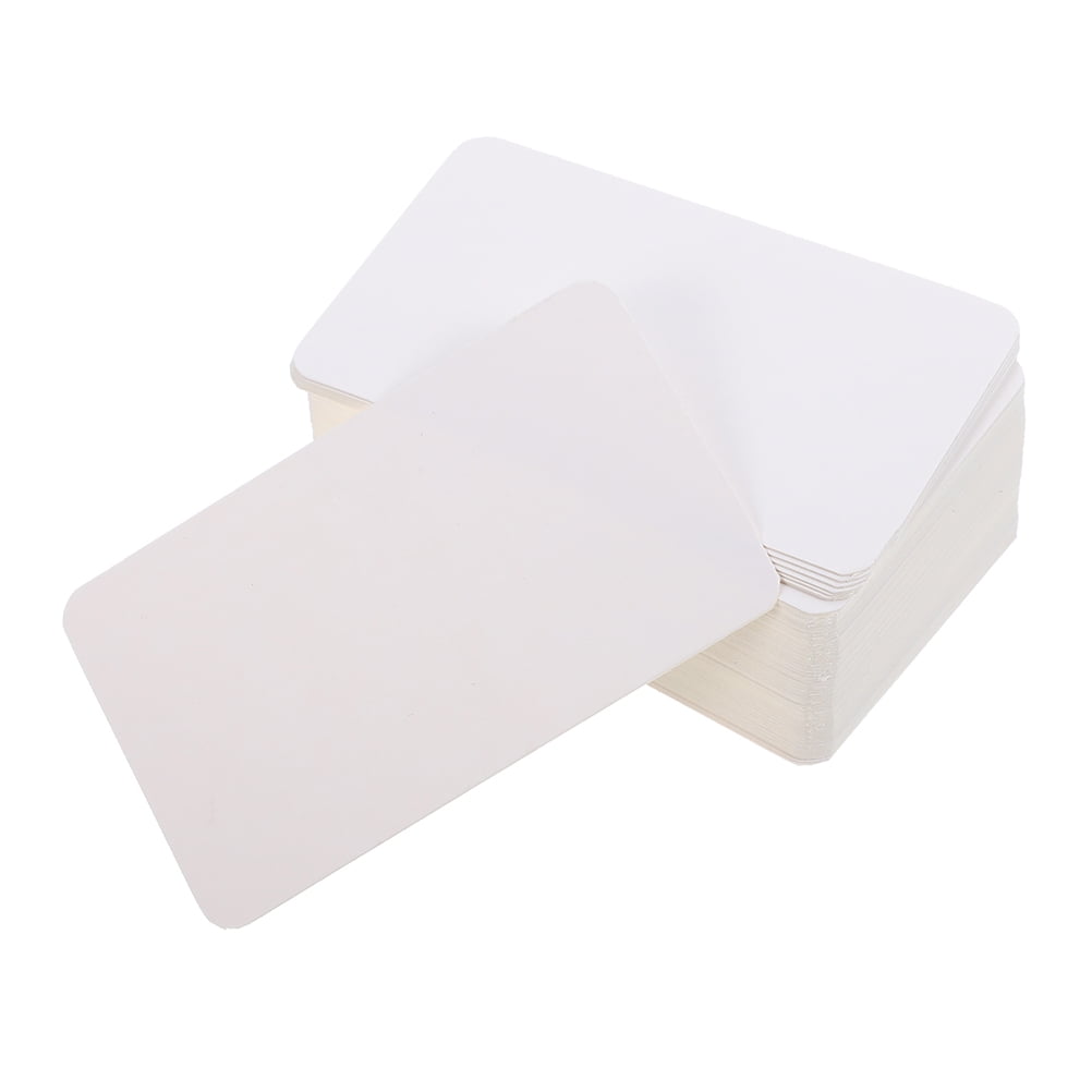 300Pcs Paper Cards DIY Blank Note Cards Memo Card Studying Flash Cards ...