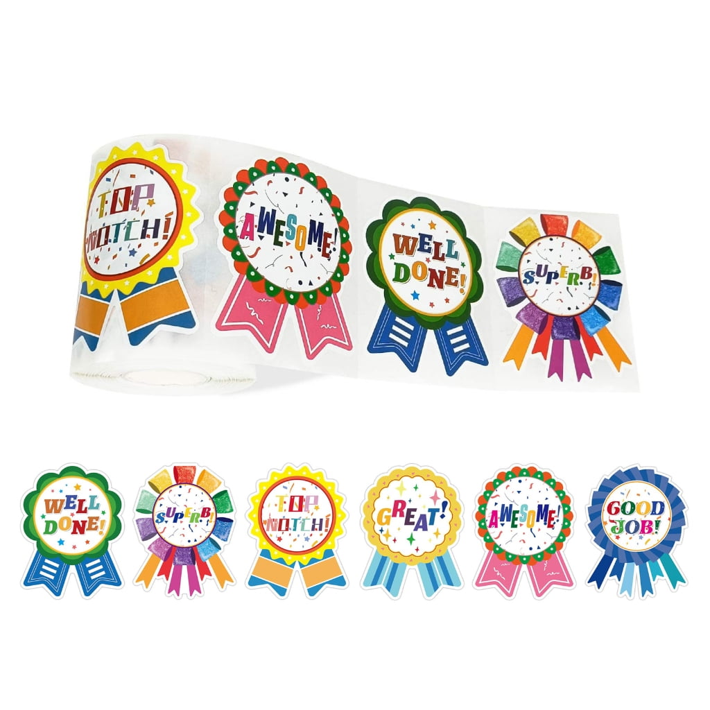 Reward Labels for Kids Classroom, Outdoor Sports Game Encourage ...