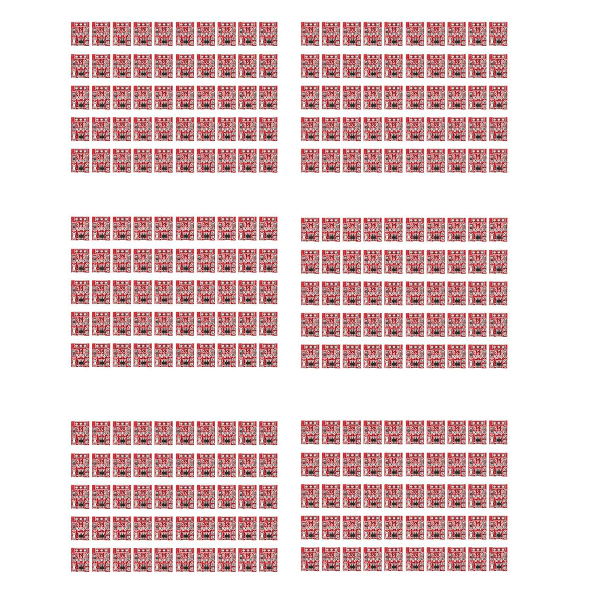 300Pcs Ttp223 Touch Button Modular Self-Locking Jog Capacitive Switch ...