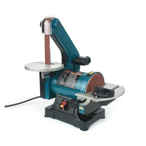 300W Belt Polishing Machine Sander 125mm Sand Disc Small Tabletop ...