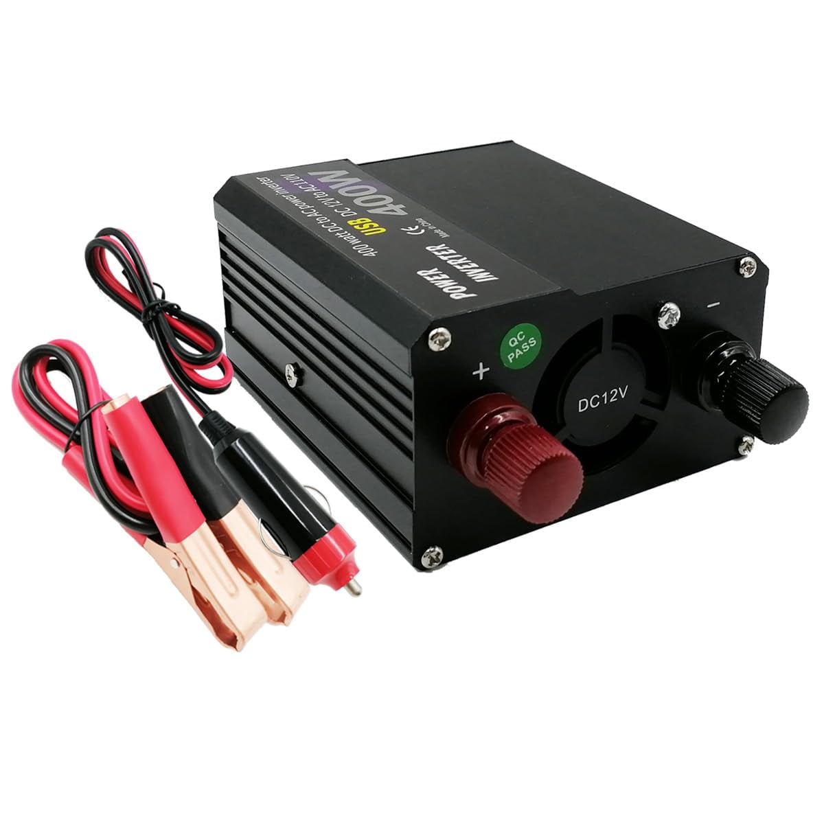 300W Continous Output Power Inverter DC12V to 110V AC Converter 400W ...