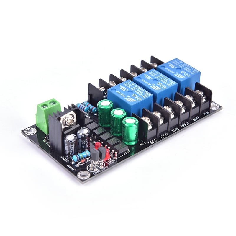 300W Digital Amplifier Speaker Protection Board 2.1 Channel Relay ...