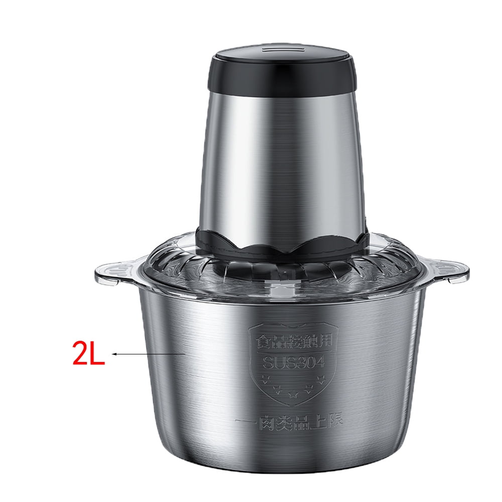 300W Electric Electric Food Processor with 5 Cup Bowls & 2 Bi-Level ...