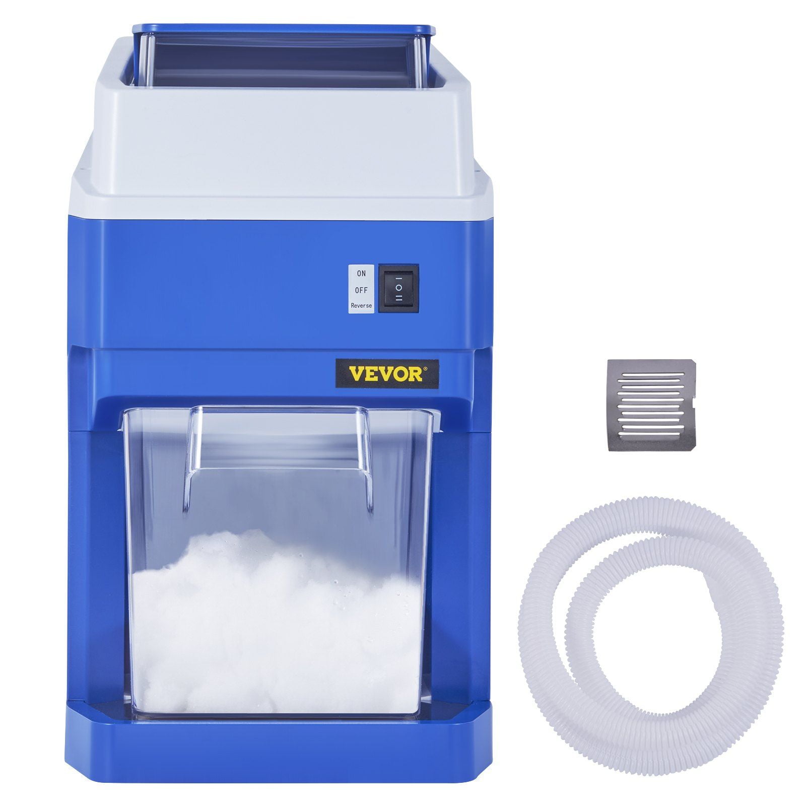 300W Electric Ice Shaver Machine - 265lbs/Hour Snow Cone Maker w/ 4 ...
