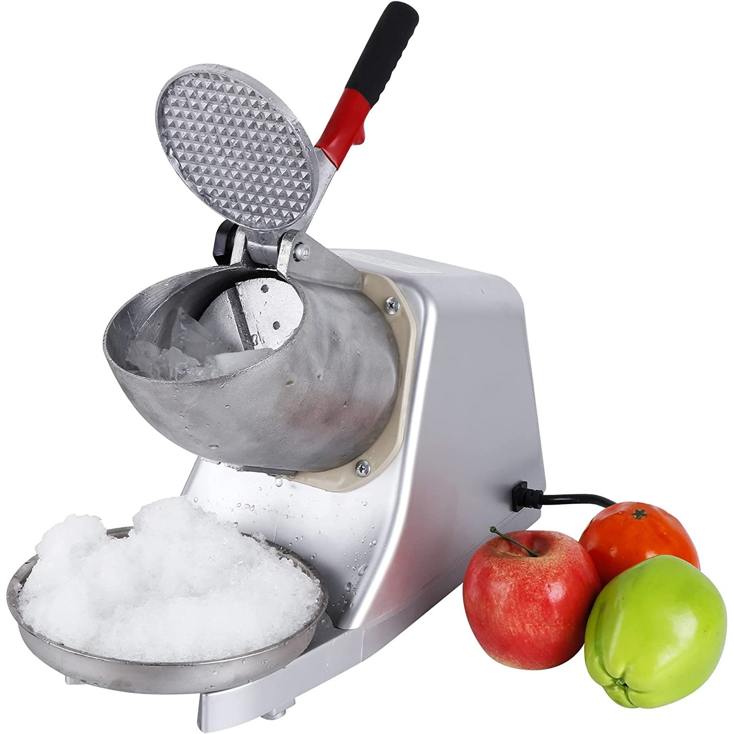 300W Electric Ice Shaver and Snow Cone Maker Ice Shaved Machine Ice ...