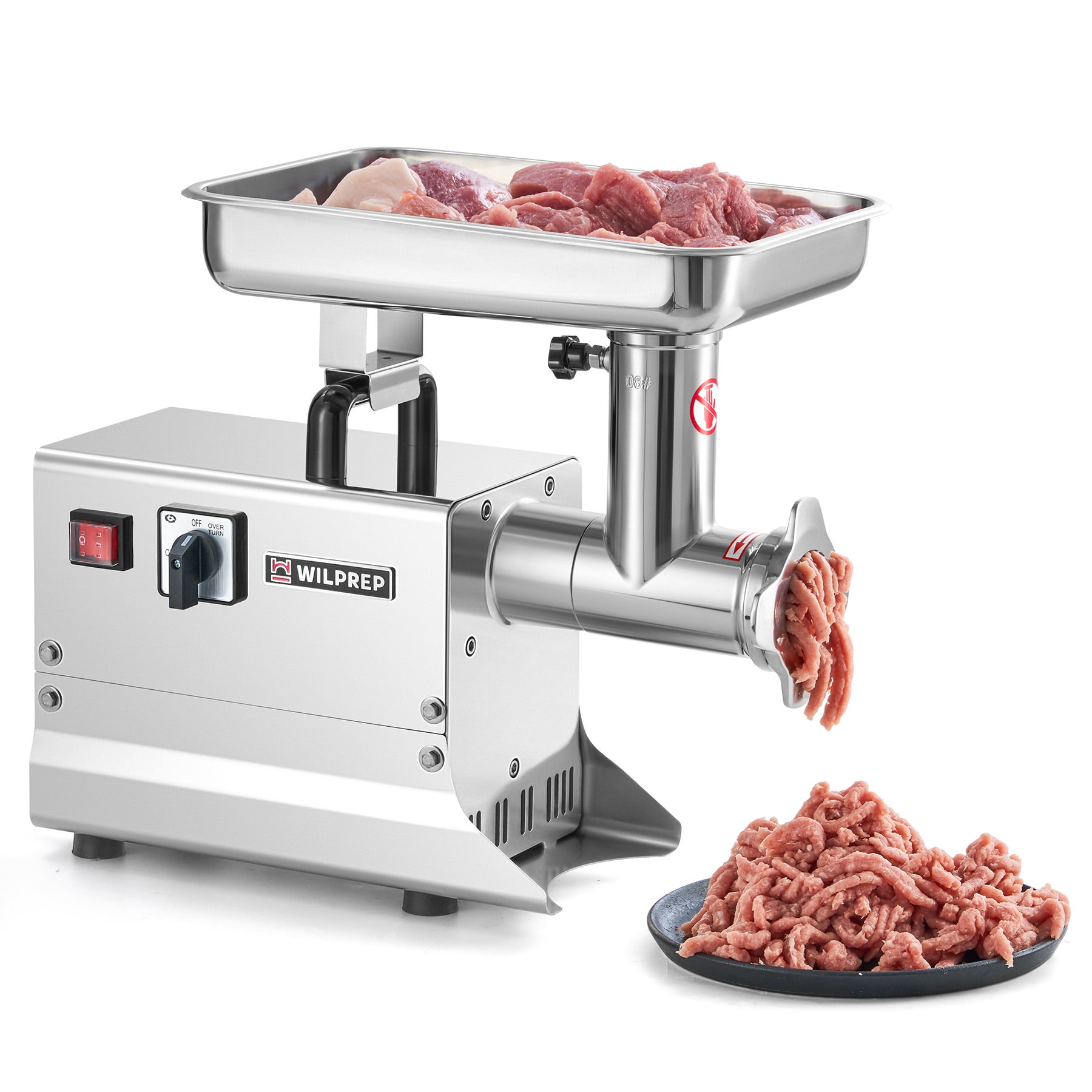300W Electric Meat Grinder Machine with Reverse Function Dual Grinding ...