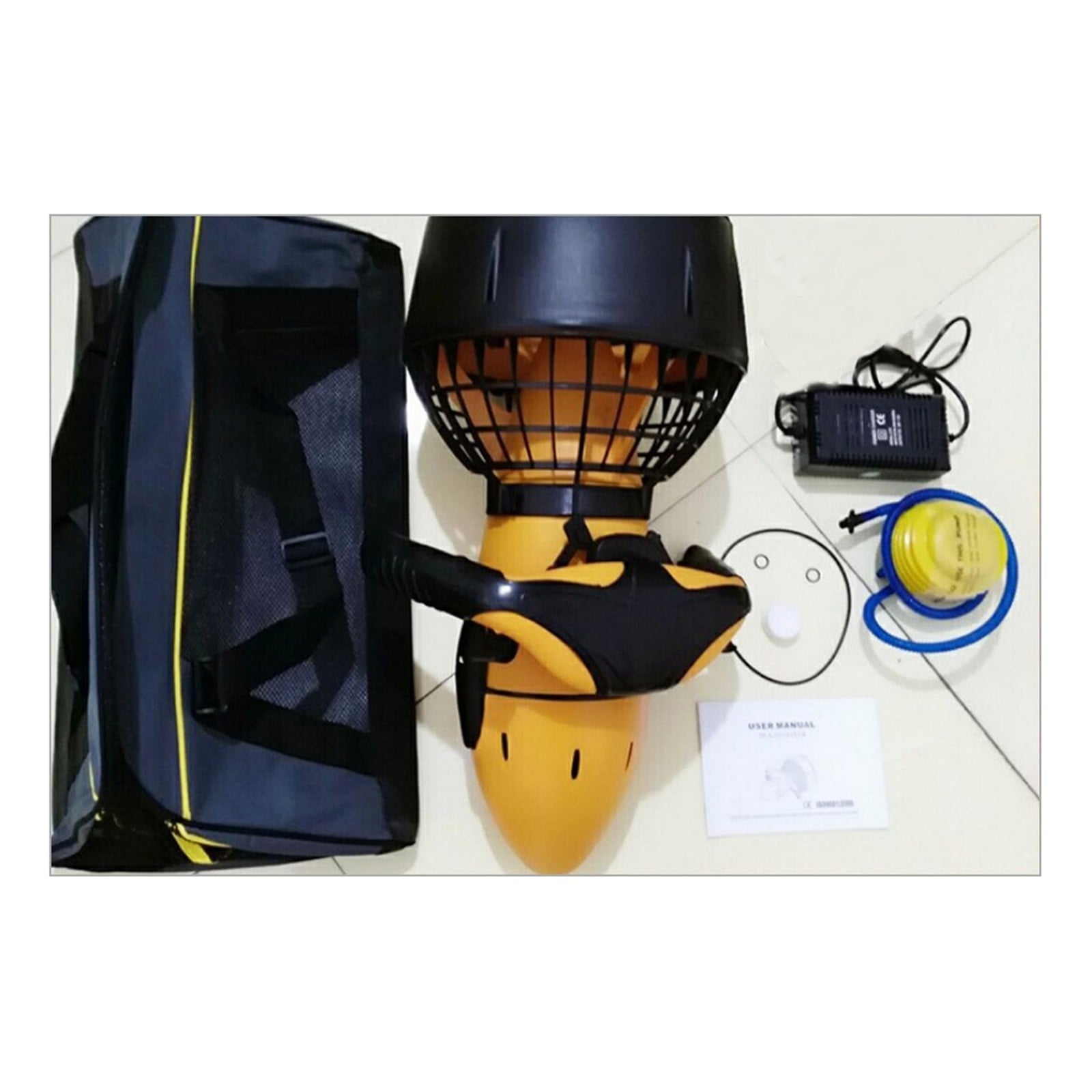 300W Electric Underwater Scooter Water Sea Dual Speed Propeller Diving ...