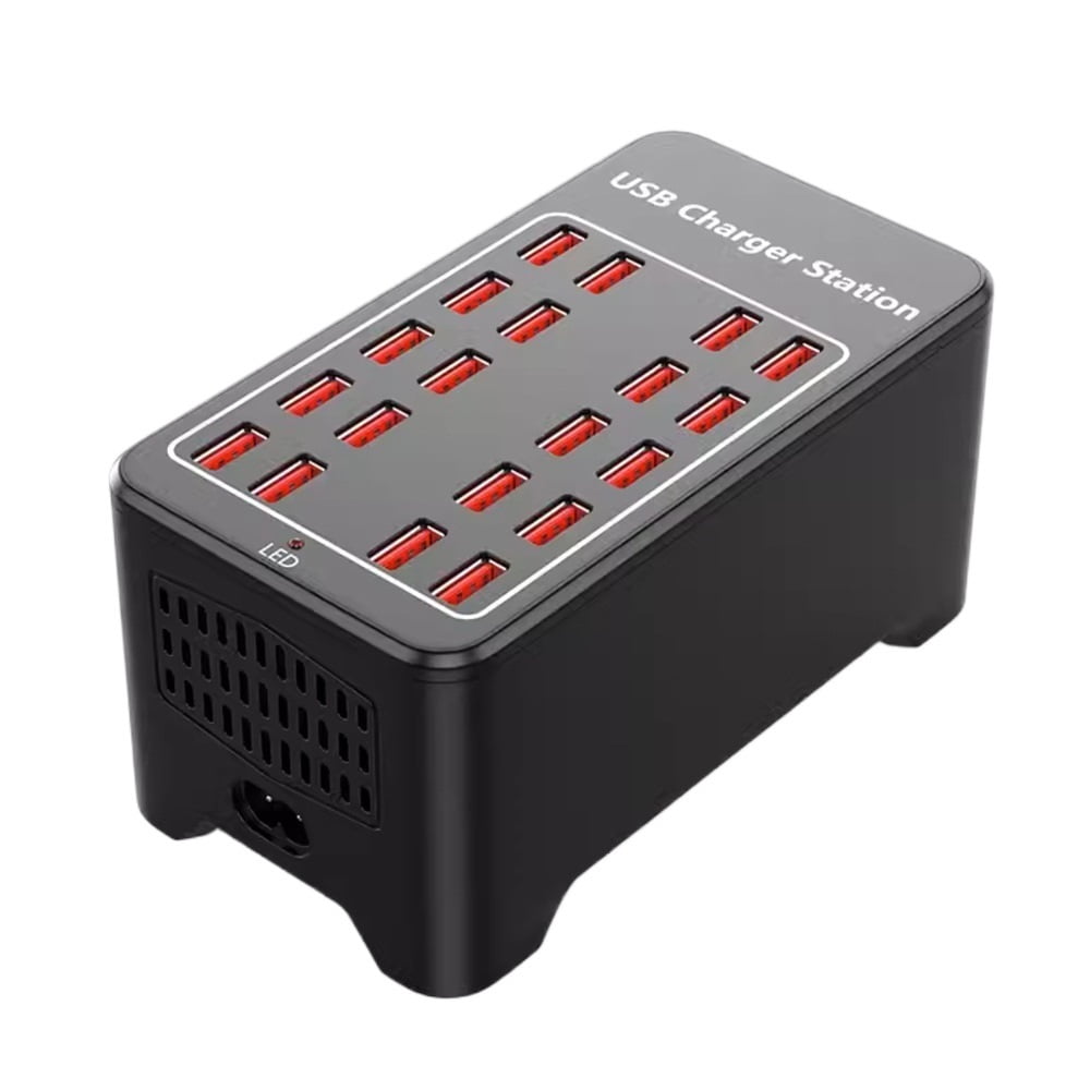 300W Multi USB Charger Hub Station 60 Ports Fast Charging Wall Charger ...