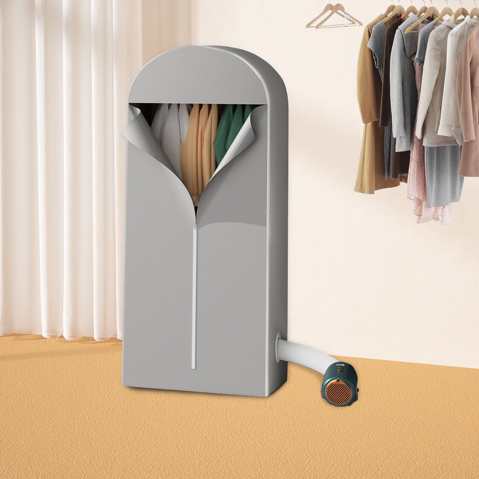 300W Portable Electric Clothes Mini Dryer Machine Shoes Warm Blanket ...