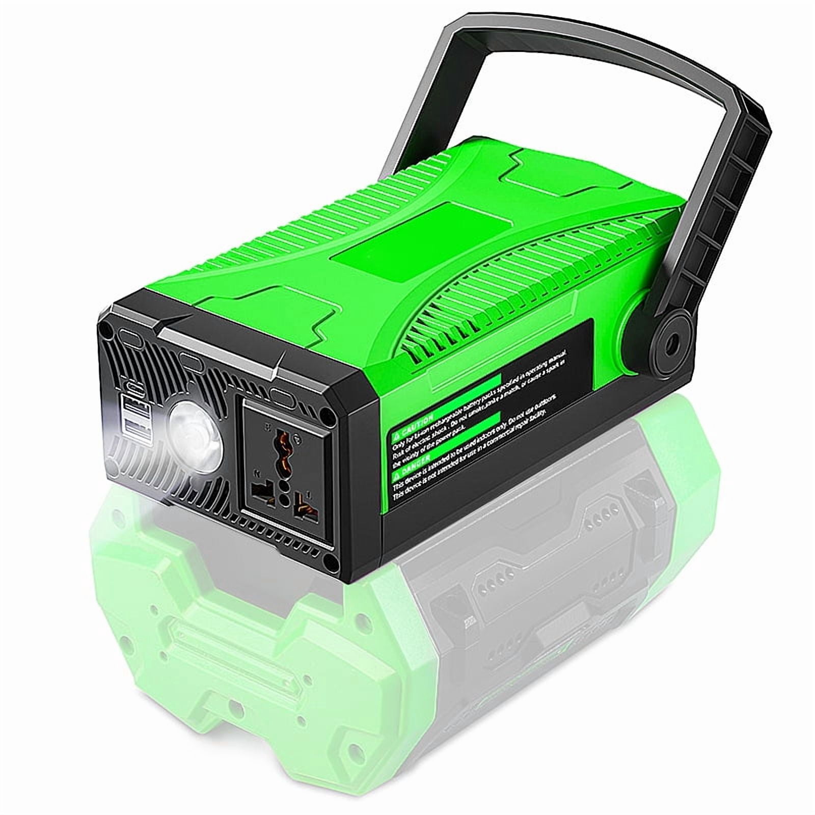 300W Power Inverter Compatible with EGO 56V Battery, DC 18V to AC 110V ...