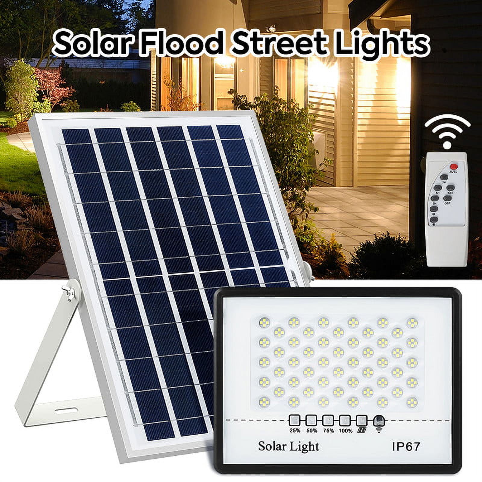 300W Solar Flood Light Outdoor with Remote Control, Philippines | Ubuy