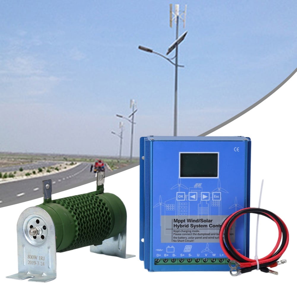 300W400W Wind Generator Solar Wind-Solar Complementary Street Light ...