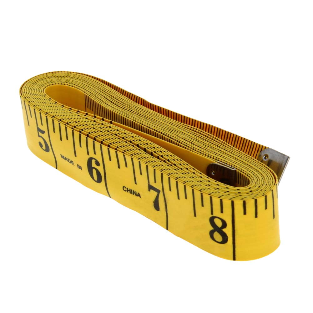 300cm / 118-inch Soft Tape Measure, Double Scale, Fiberglass Tape, Body ...