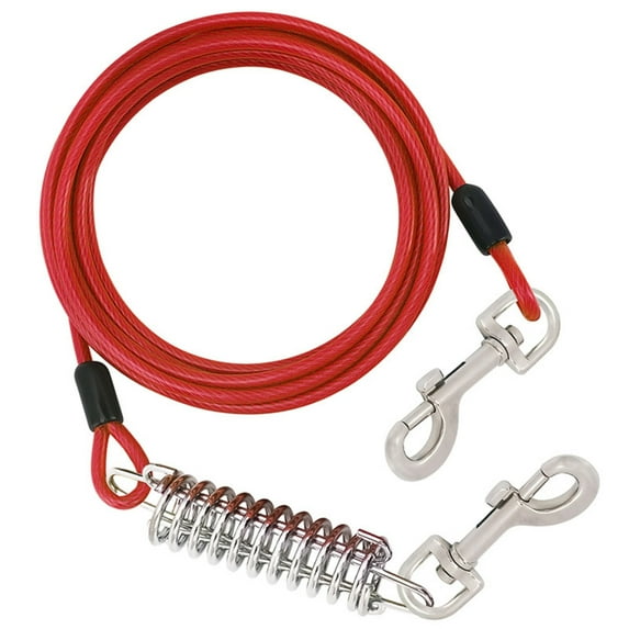 300cm Dog Leash with Shock Absorbing Spring Heavy Duty Pet Traction ...