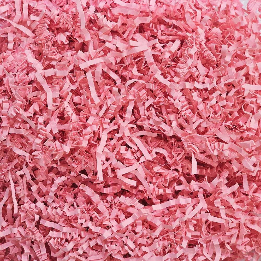 300g Pink Crinkle Cut Paper Shred Filler for Gift Wrapping & Basket ...