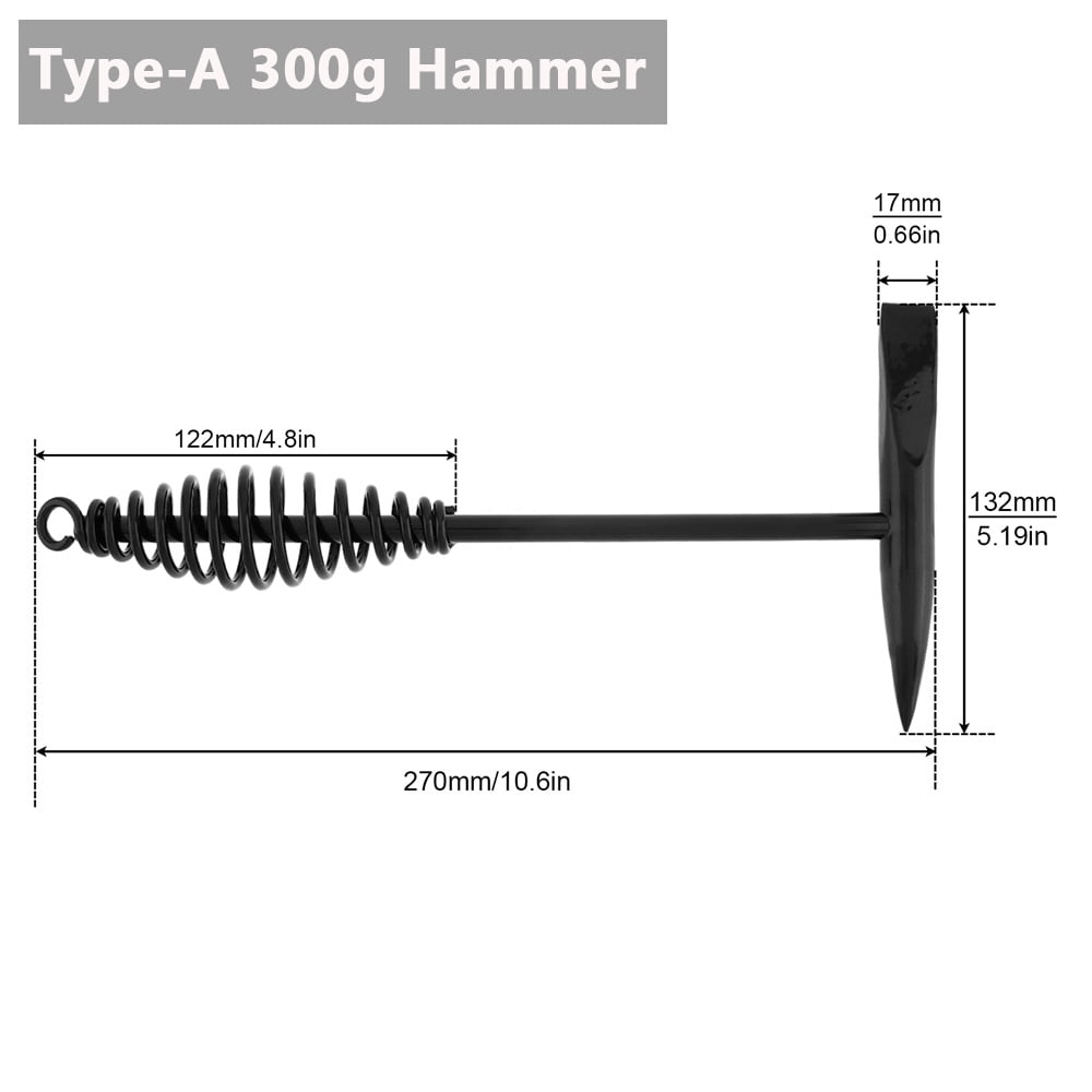 300g Welding Hammers Slag Removal Tool Sets Chipping Welding Slag ...