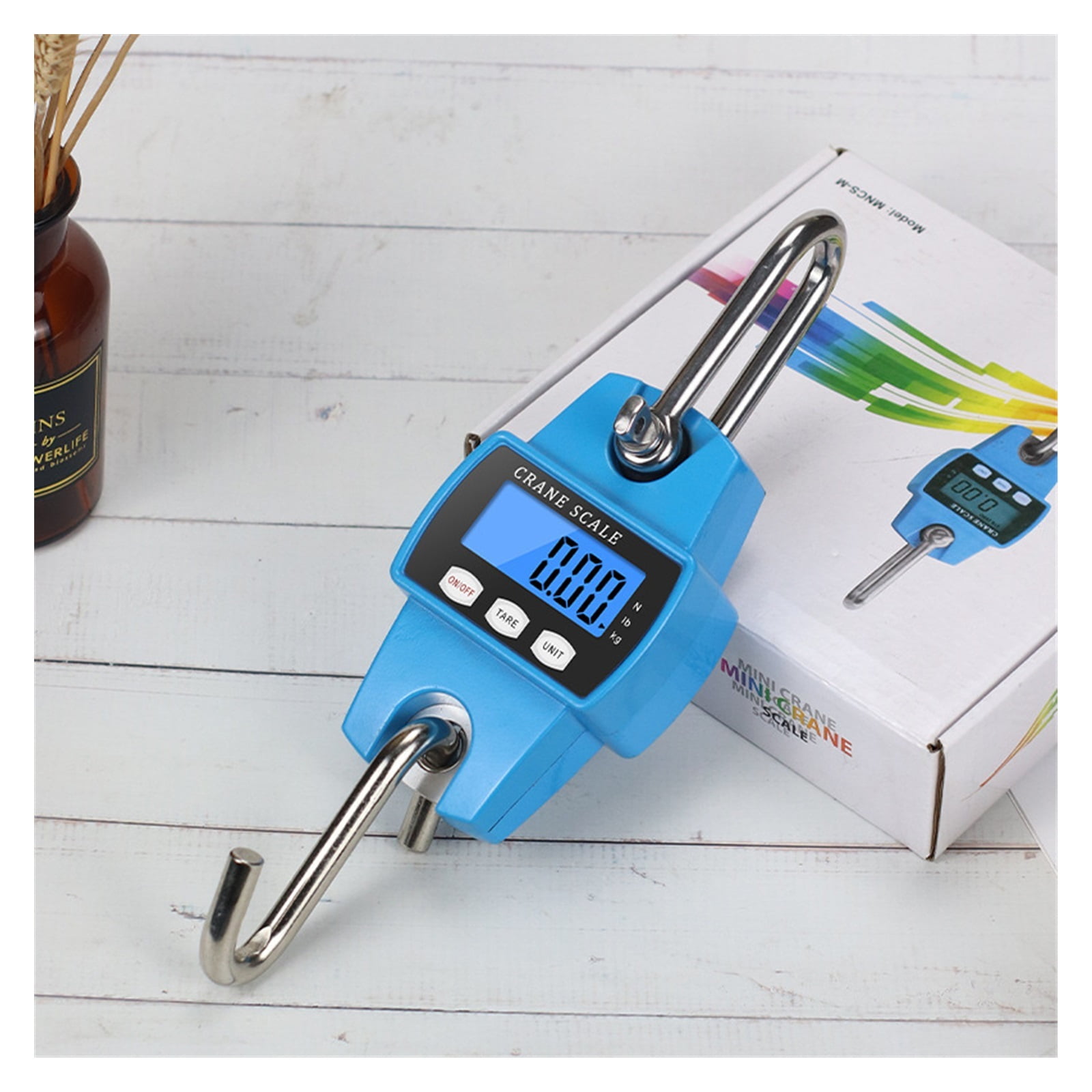 300kg Crane Scales Industrial Scale Electronic Mini Metal Hook Hanging ...