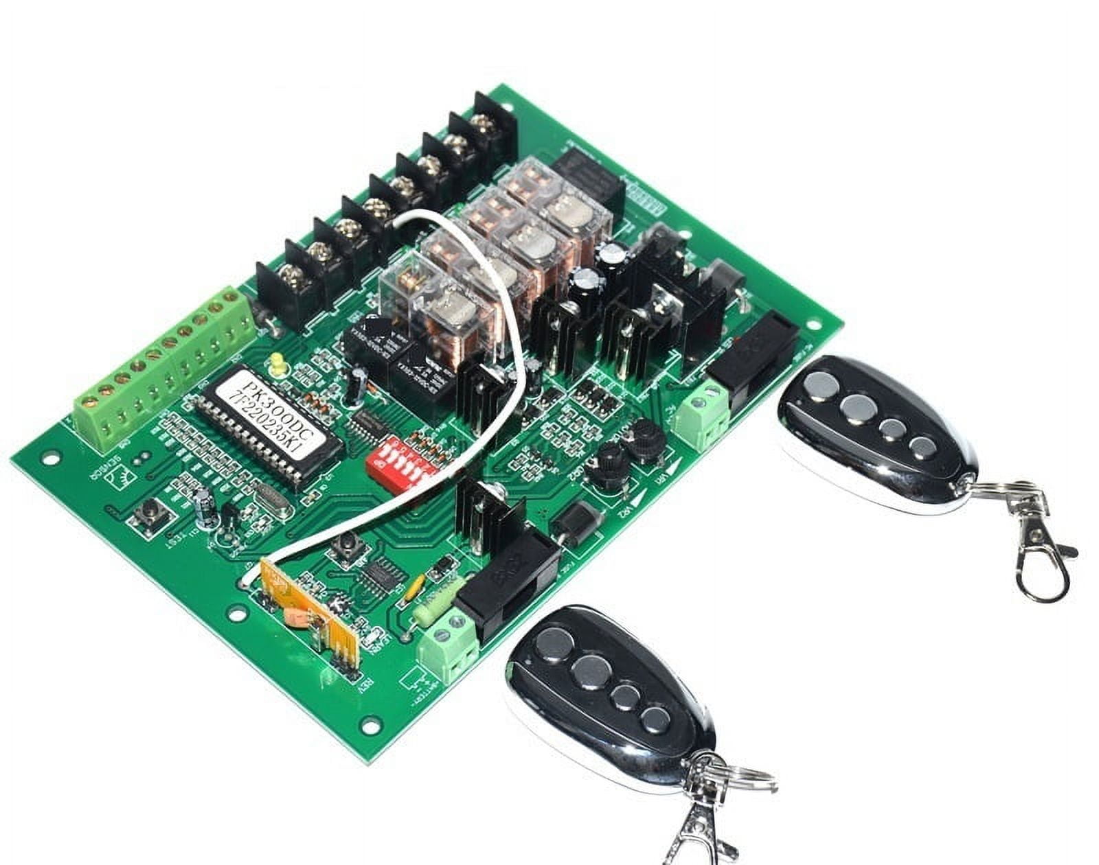 300kg Per Leaf 24VDC Swing Gate Motor Replacement Circuit Board Card ...