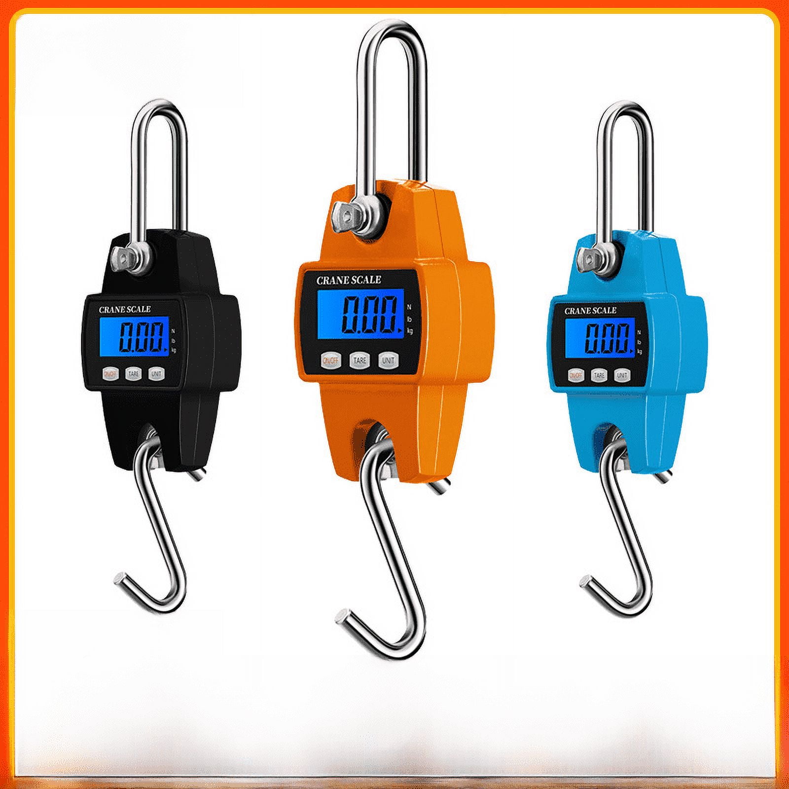 300kg Portable Hanging Scale Industrial Scale Miniature Metal Hook ...