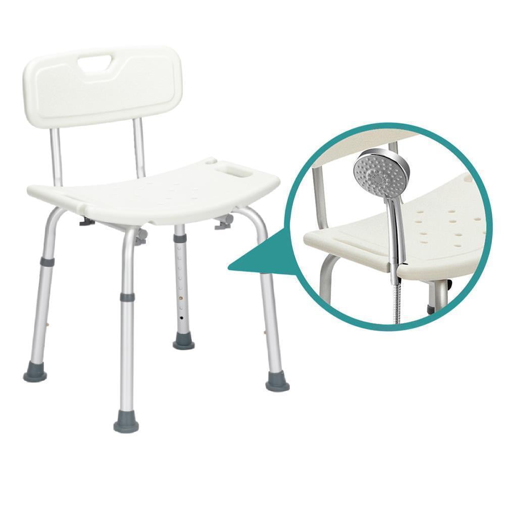 300lbs Heavy-duty Medical Bath Stool Chair Anti-skid Pad Shower Seat ...