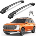 300lbs Lockable Roof Rack Cross Bars Compatible with Hyundai Palisade ...