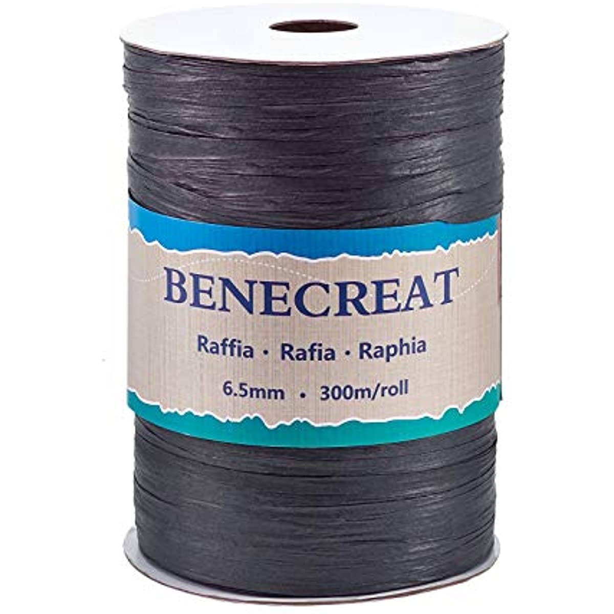 300m 328 Yards 6.5mm Wide Raffia Ribbon Raffia Paper Craft Ribbon ...