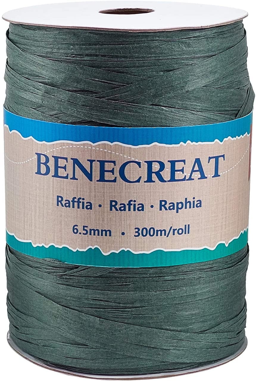 300m/328 Yards Raffia Ribbon Raffia Paper Craft Ribbon Packing Twine ...