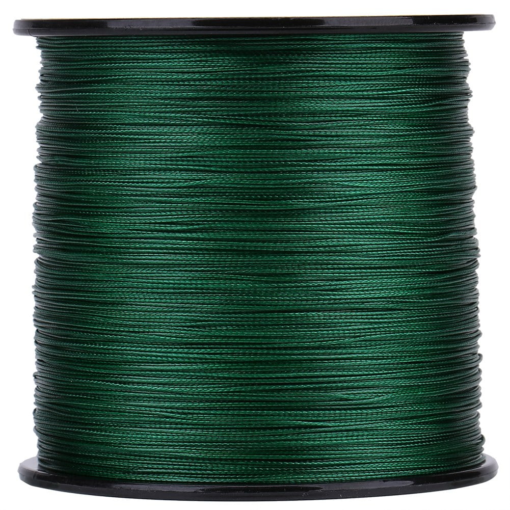 300m Green PE Braided 8-Strand Super Strong Fishing Line Multi-Filament ...