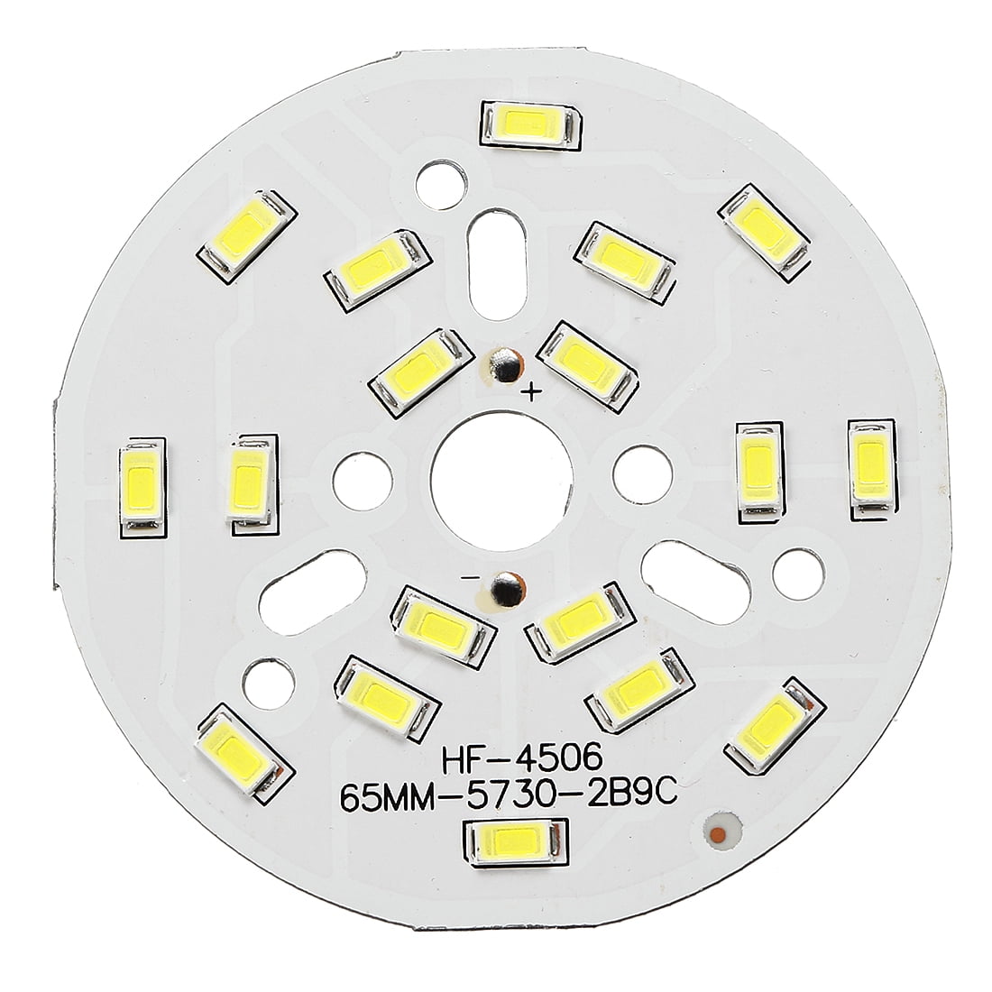 300mA 9W 18 LEDs 5730 SMD Chip Module Aluminum Board Pure White 70mm ...