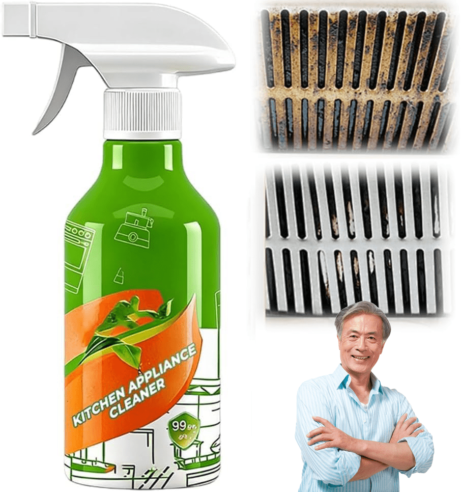 300mL Kitchen Cleaner Spray, 2026 New Cleanse Natural Enzyme Formula to ...
