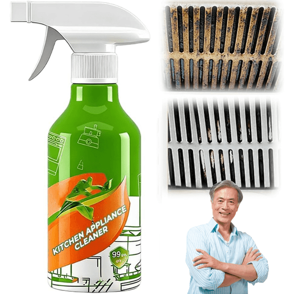 300mL Kitchen Cleaner Spray, 2026 New Cleanse Natural Enzyme Formula to ...