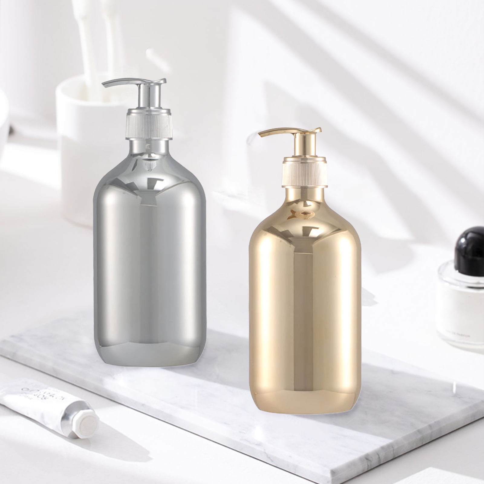 300ml/500ml Shower Gel Bottle High Durability Large Capacity Leak-proof ...