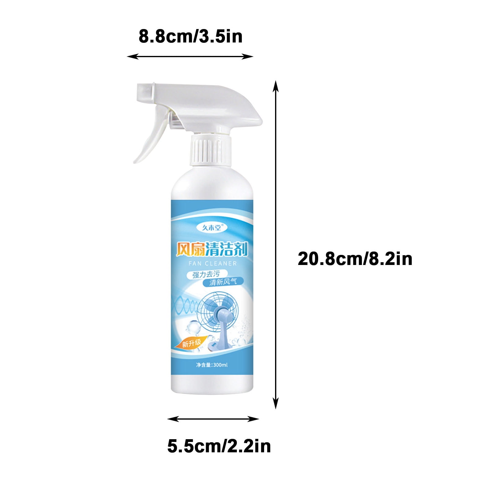 300ml Effective Multi-function Fan Cleaner Spray Aircondition Screen ...