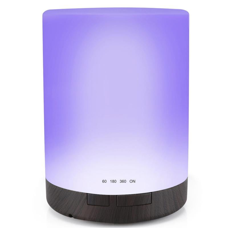 300ml Essential Oil Diffuser, 7 LED Color Changing Quiet Premium ...