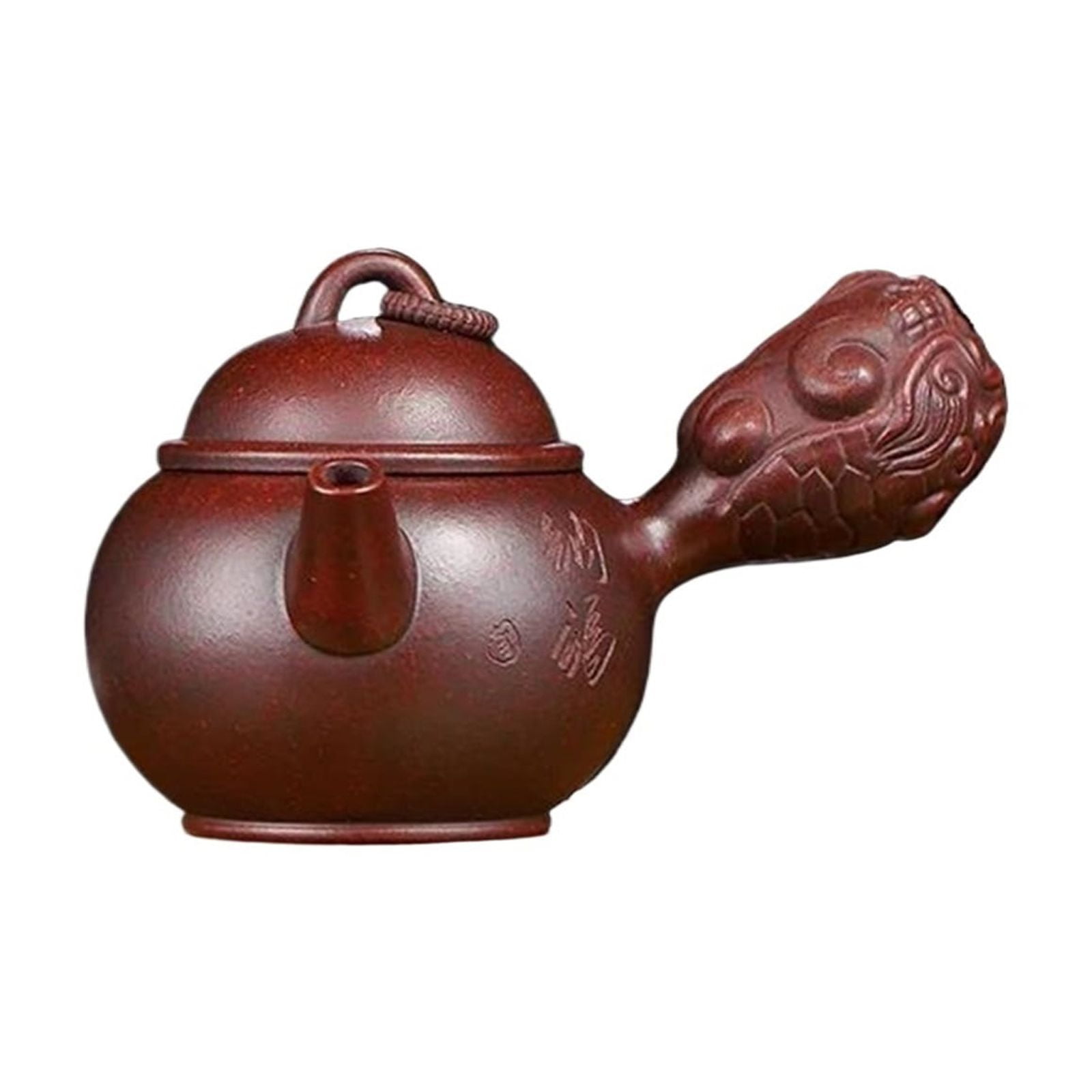 300ml Handmade Customized Side Handle Pot Kettle Chinese Yixing Purple ...