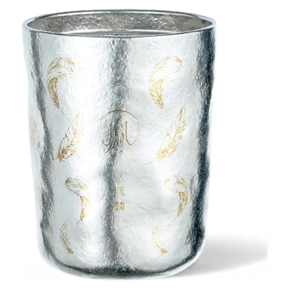 300ml Insulated Titanium Cup Print Double Wall Tea Coffee Mug for Hot ...