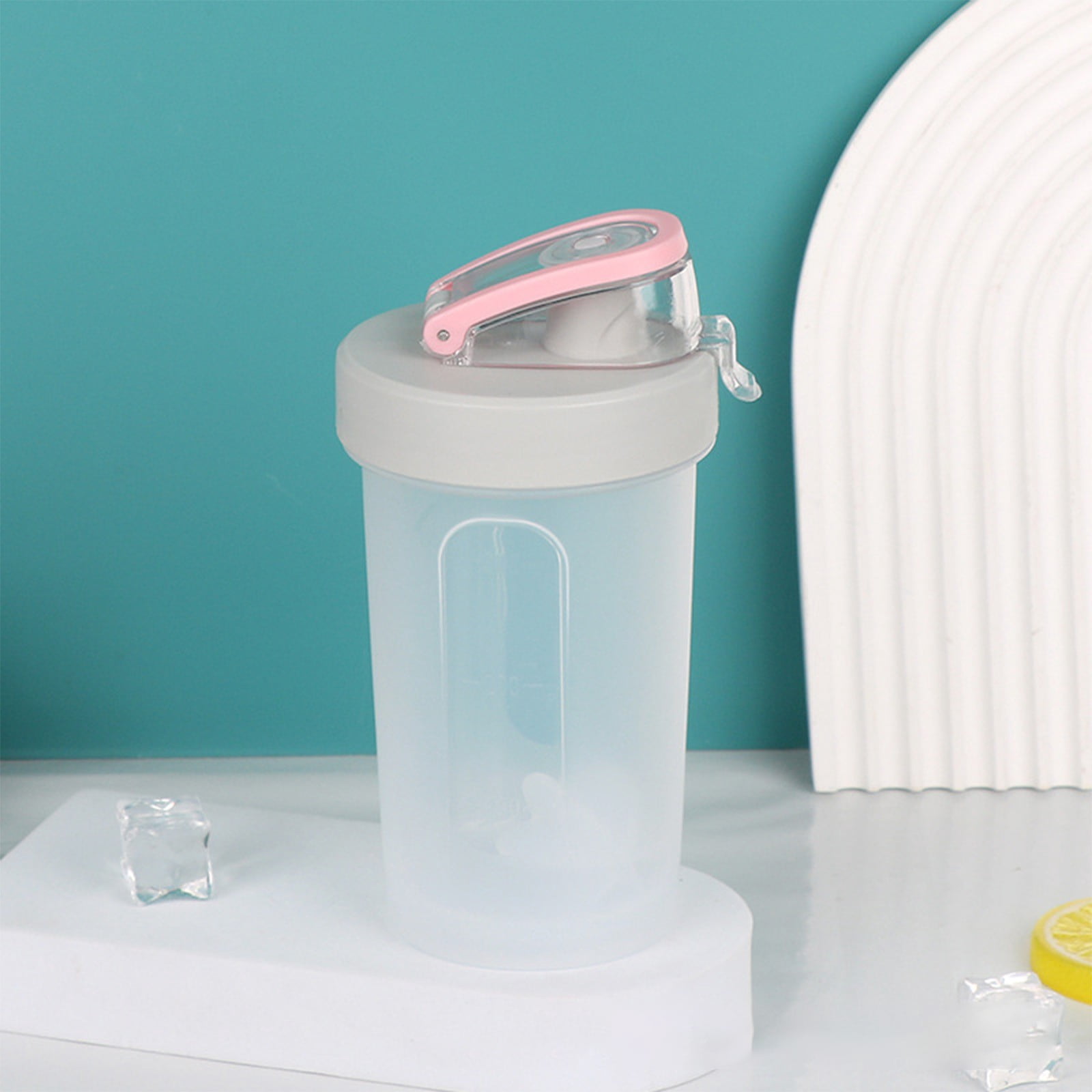 300ml Protein Shaker Bottle with Measurement Scale & Stirrer | 1-Piece ...