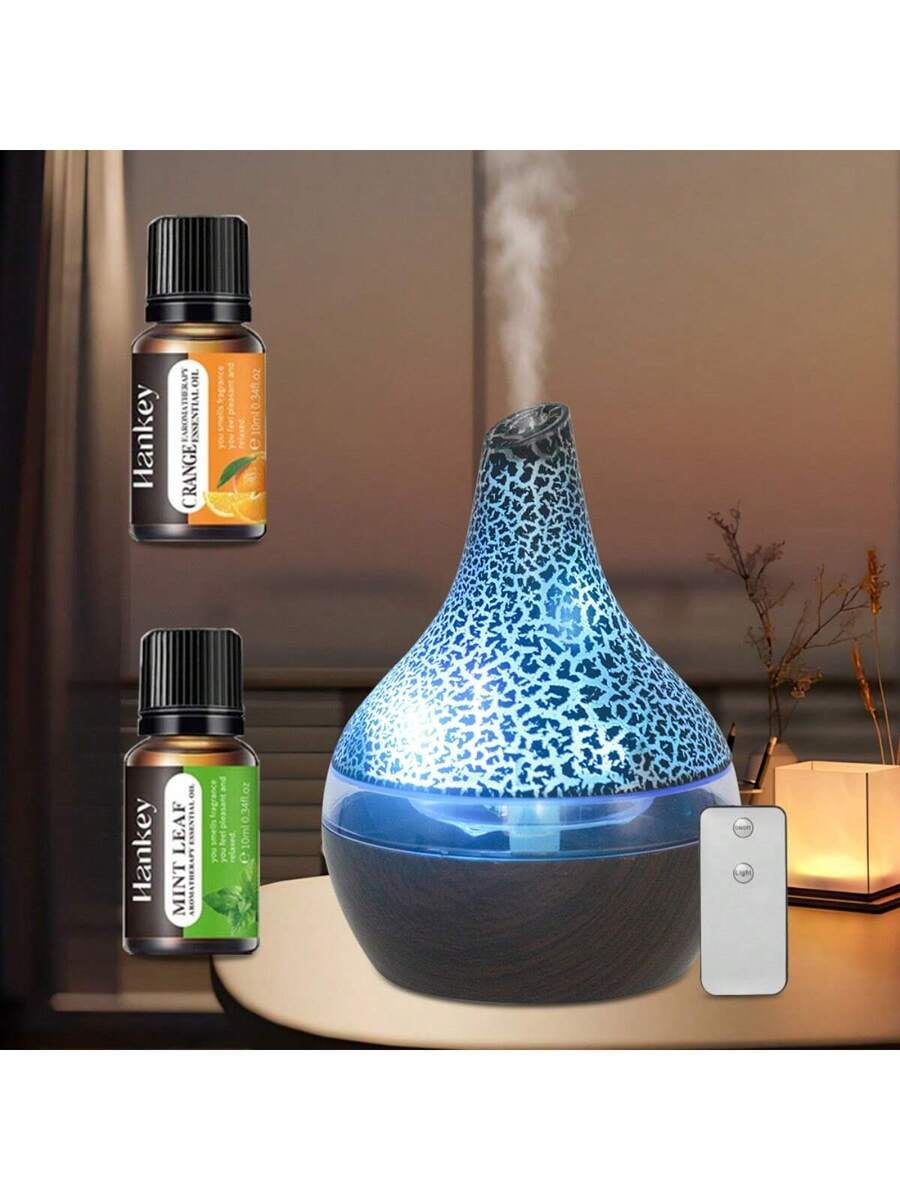 300ml USB Aromatherapy Diffuser And Humidifier, Ultra Quiet Cool Mist ...