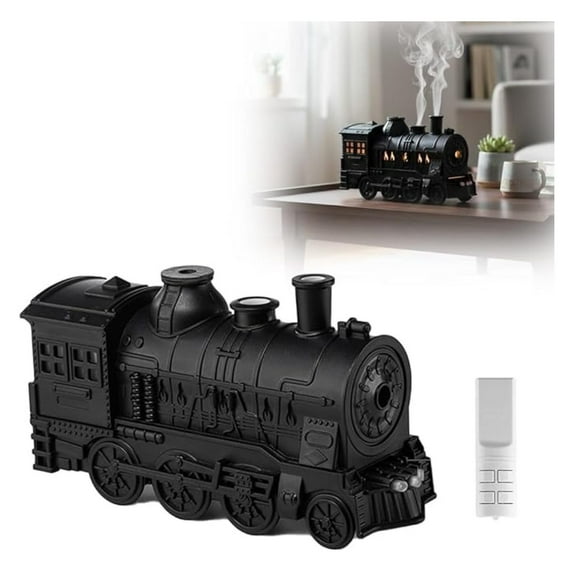300ml Vintage Train Aromatherapy Humidifier, 2026 New Christmas Train ...