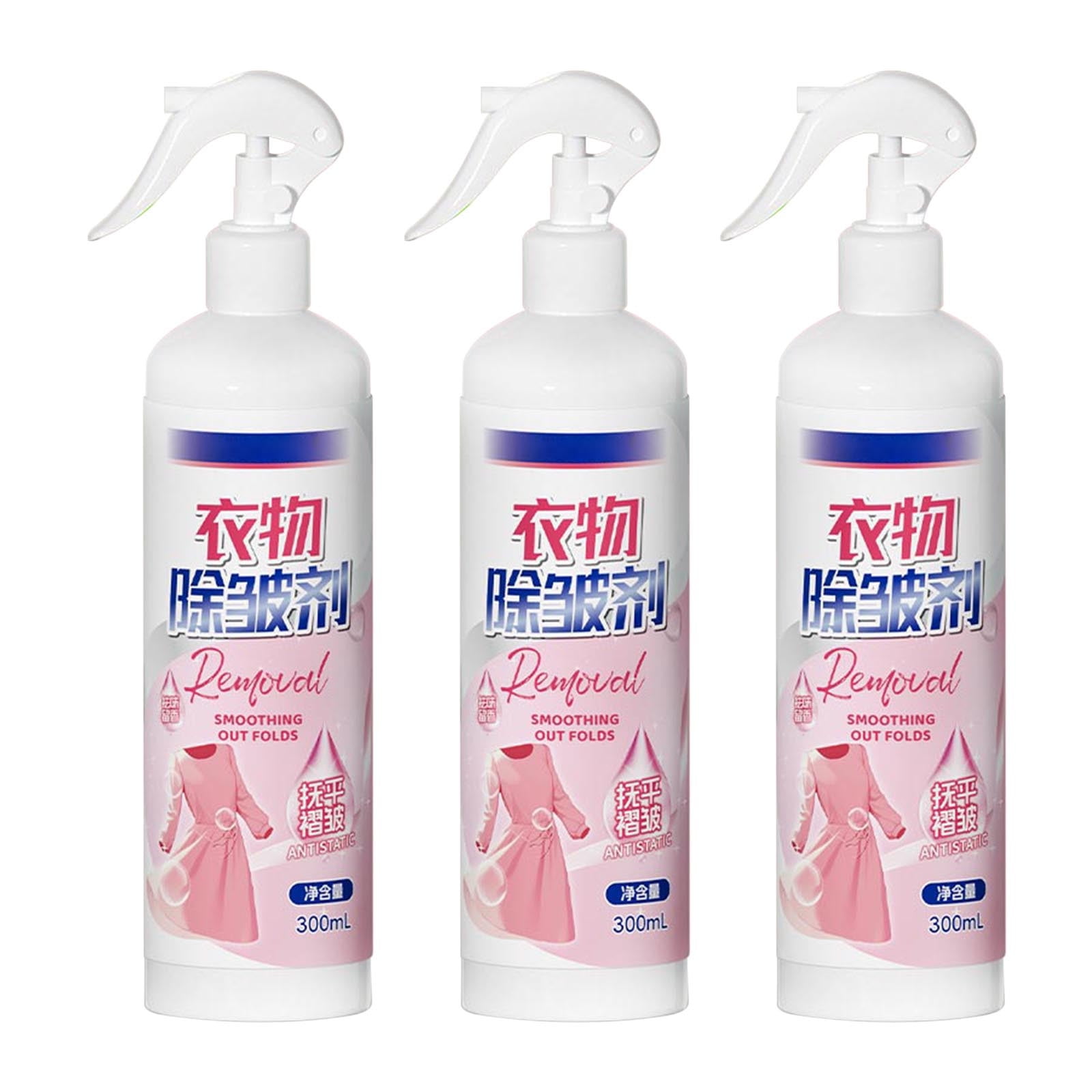300ml Wrinkle Release Spray Fabric De-wrinkler for Clothing Suits Silk ...