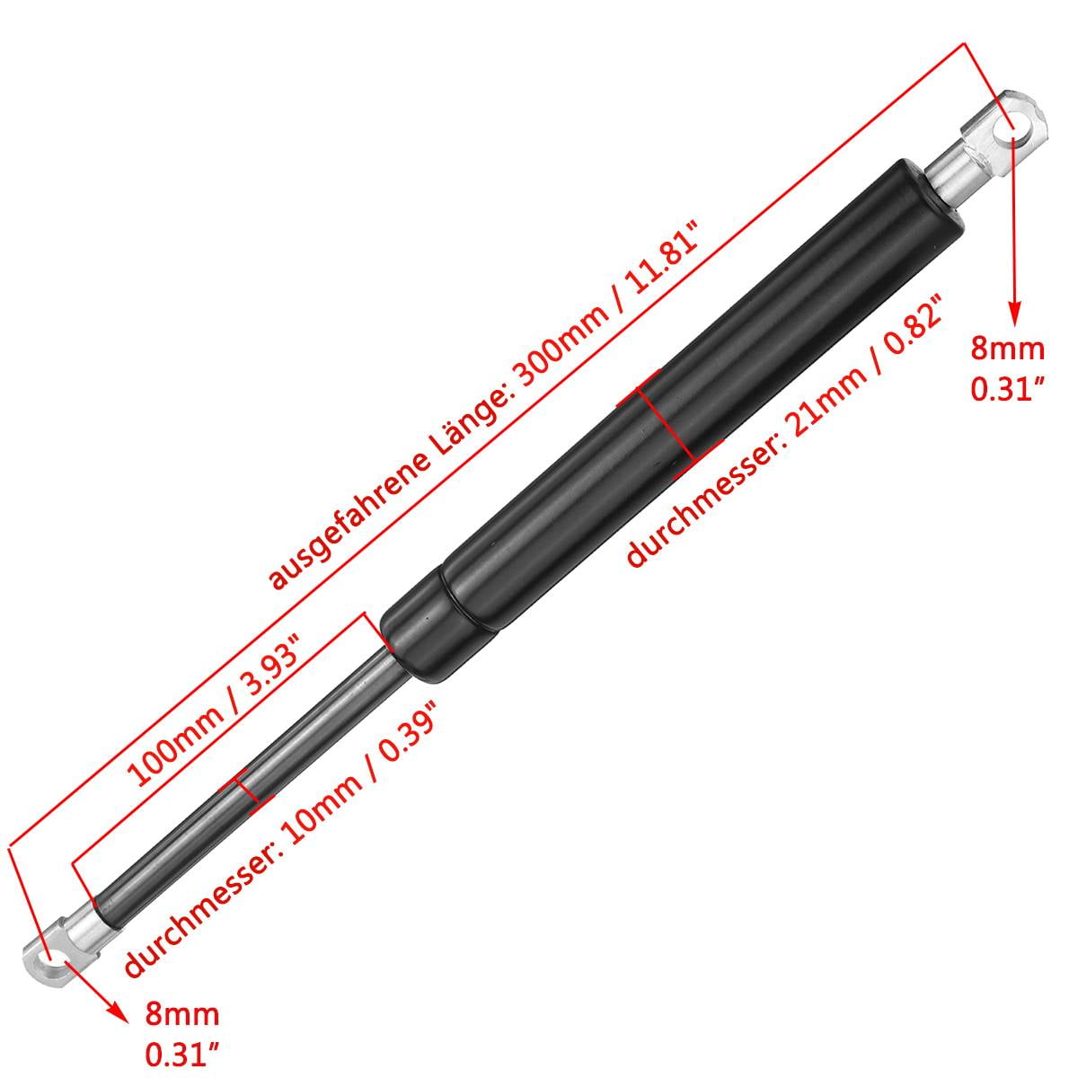 300mm 350N Universal Car Gas Strut Bars Gas Spring Hood Support Rod ...