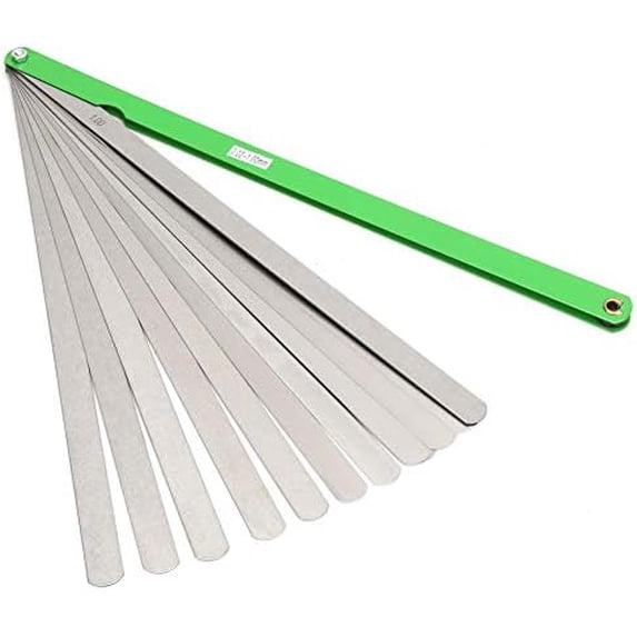 300mm Feeler Gauge 17 Blades Stainless Steel Metric Gap Measuring Tool ...