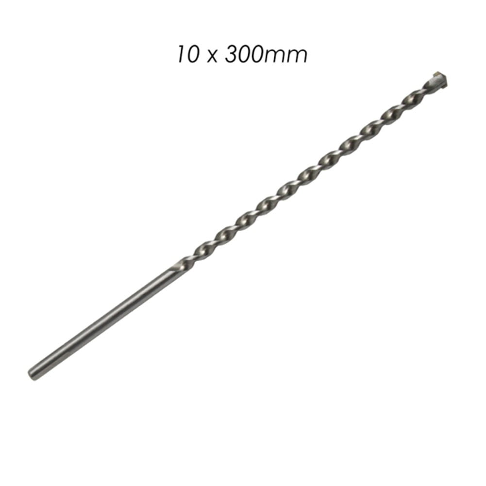 300mm Long Masonry Concrete Impact Drill Bit Triangle Shank 6 8 10 12 ...