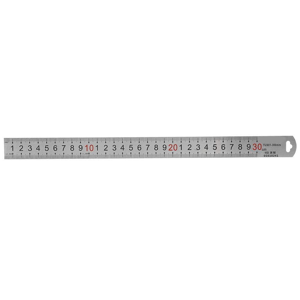 300mm Mesure Ruler，TU-981-300mm Stainless Steel Ruler Measurement Tool ...
