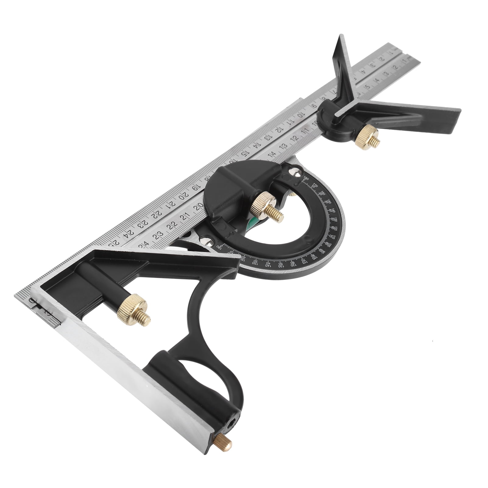 300mm Stainless Steel Multi-Functional Protractor & Combination Square ...