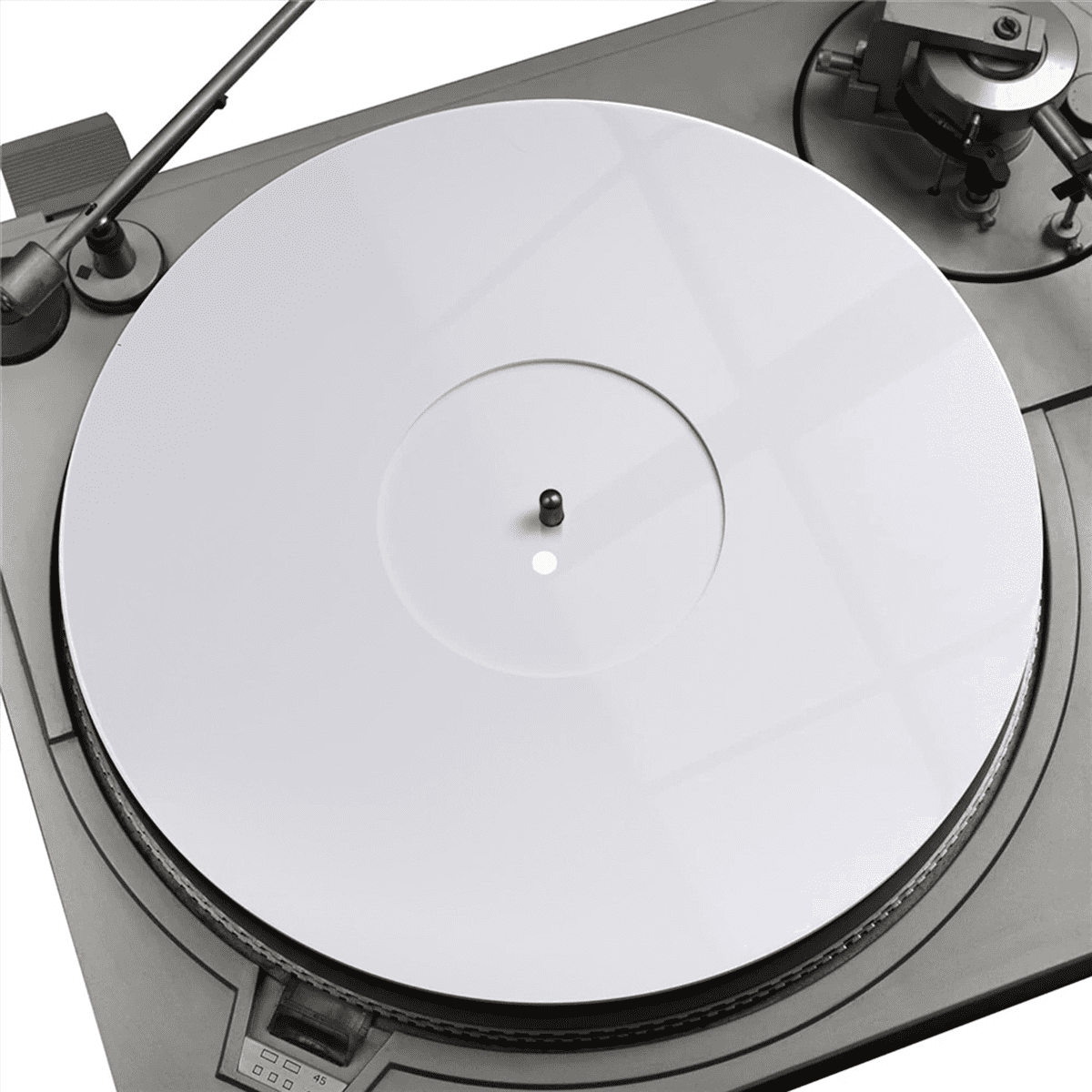 300mm X 3mm Acrylic Slip Mat for Phonograph Turntable Vinyl Anti-Static ...